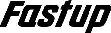 Fastup Bold font | Fonts2u.com