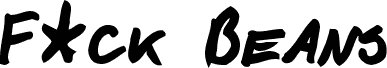 F*ck Beans font | Fonts2u.com