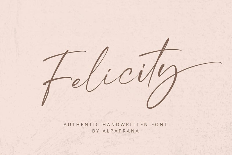 Felicity font