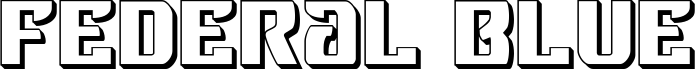 Federal Blue font | Fonts2u.com