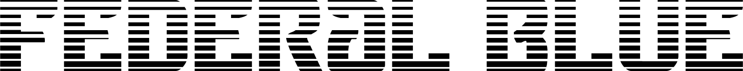 Federal Blue Gradient font | Fonts2u.com