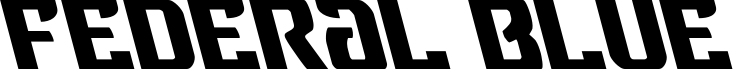 Federal Blue font | Fonts2u.com