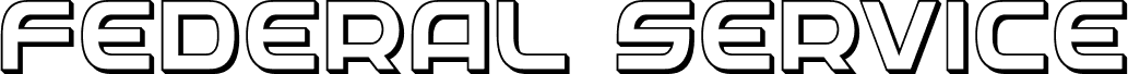 Federal Service Bold font