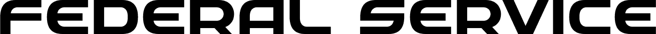Federal Service Bold font