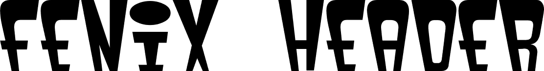 fenix header font | Fonts2u.com