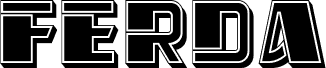 Ferda Hollow Regular font