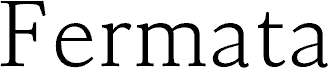Fermata font | Fonts2u.com