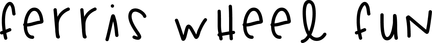 FerrisWheelFun font | Fonts2u.com