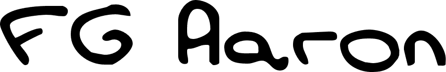 FG Aaron font | Fonts2u.com