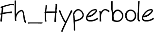 Fh_Hyperbole-Bold font | Fonts2u.com