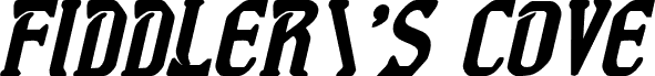 Fiddler's Cove Bold font | Fonts2u.com