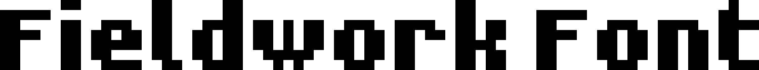 Fieldwork Font Regular carattere | Fonts2u.com