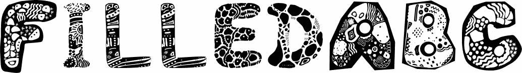 FilledABC font | Fonts2u.com