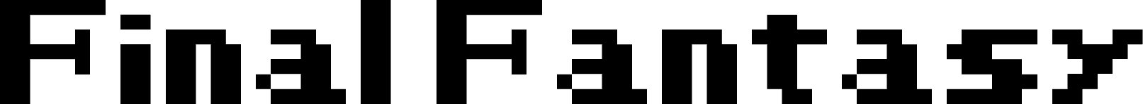 Final Fantasy Regular font