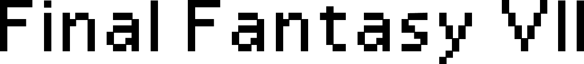 Final Fantasy Script Collection - Final Fantasy VII font | Fonts2u.com
