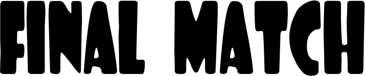 Final Match font | Fonts2u.com