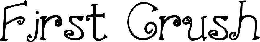 First Crush font