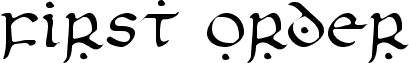 First Order font | Fonts2u.com