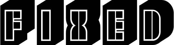 Fixed Filled Regular font | Fonts2u.com