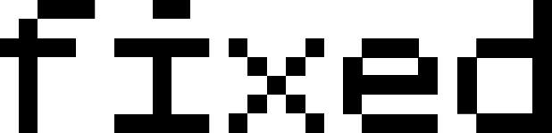 fixed_v01 font | Fonts2u.com