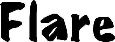 ©FlareBold font