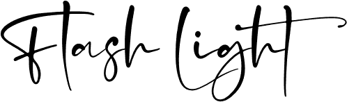 Flash Light font