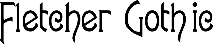 Fletcher-Gothic font | Fonts2u.com