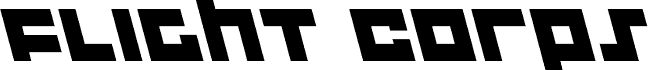 Flight Corps Condensed font | Fonts2u.com