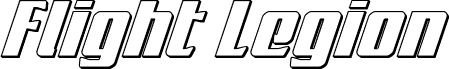 Flight Legion font