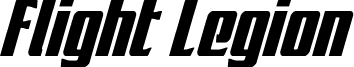Flight Legion Straight font | Fonts2u.com
