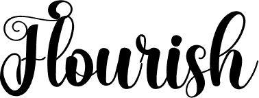 Flourish font
