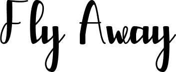 Fly Away font | Fonts2u.com
