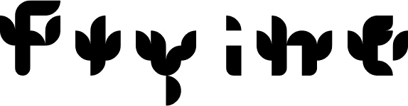 Flying Letters! Regular font | Fonts2u.com