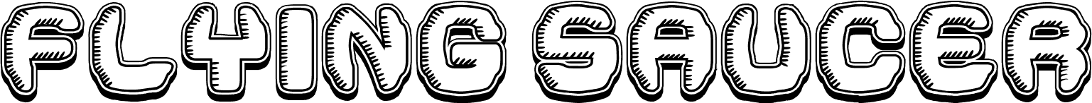 Flying Saucer Regular font | Fonts2u.com