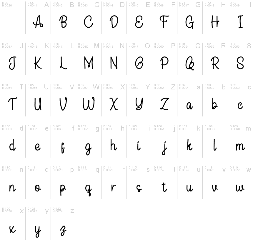 Flower Signature Personal Use font | Fonts2u.com