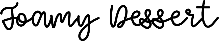 FoamyDessert font | Fonts2u.com