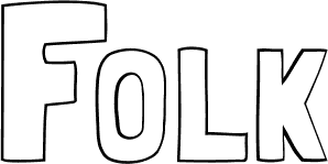 Folk outline font | Fonts2u.com