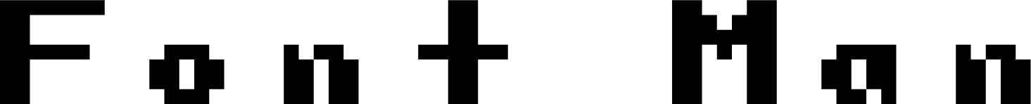Font Man Regular font