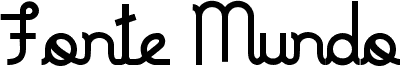 Fonte Mundo Light font | Fonts2u.com