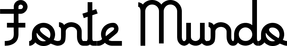 Fonte Mundo Bold font