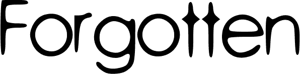 Forgotten font | Fonts2u.com