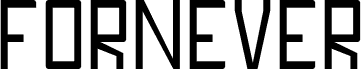 FORNEVER Stroke font