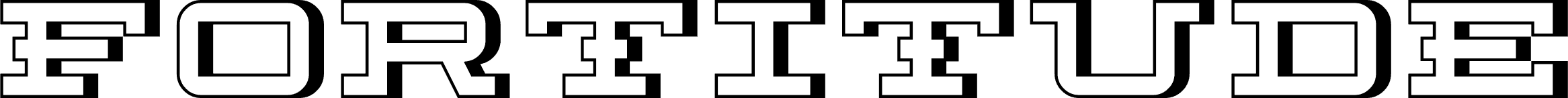 Fortitude 3D font | Fonts2u.com