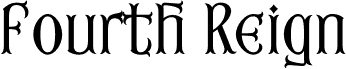 Fourth Reign PERSONAL USE ONLY Border font | Fonts2u.com