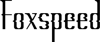 Foxspeed Demo font