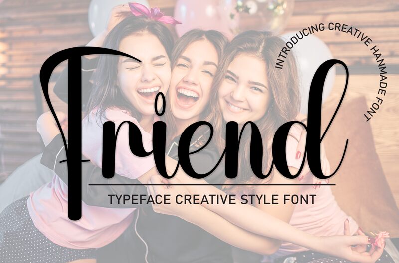 Friend font | Fonts2u.com