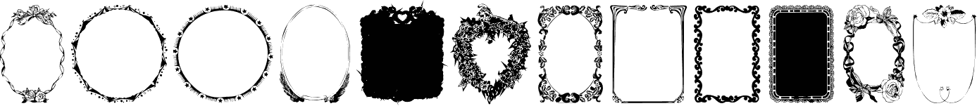 Frames1 Normal font | Fonts2u.com