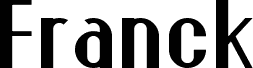 Franck Bold font | Fonts2u.com