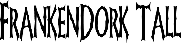 FrankenDork Tall font | Fonts2u.com