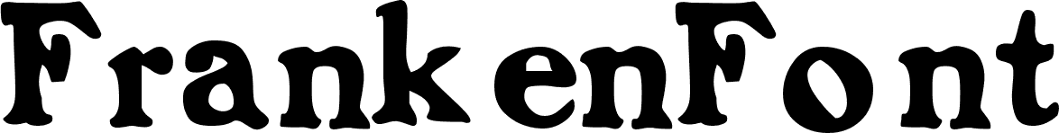 FrankenFont font | Fonts2u.com